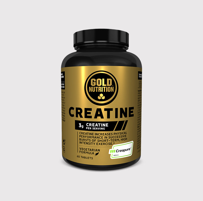 Creatine 60 Comp. - Aumento de Força e Potência - GoldNutrition
